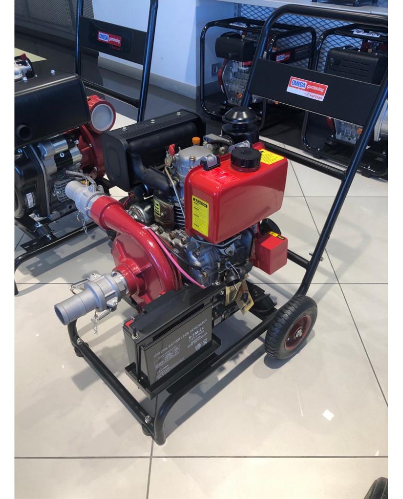 3" DIESEL HIGH PRESSURE MOTOPOMP - (WATER MOTOR-WATER PUMP)