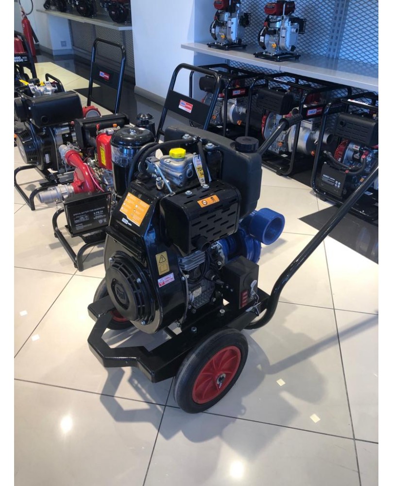 3" DIESEL HIGH PRESSURE MOTOPOMP - (WATER MOTOR-WATER PUMP)
